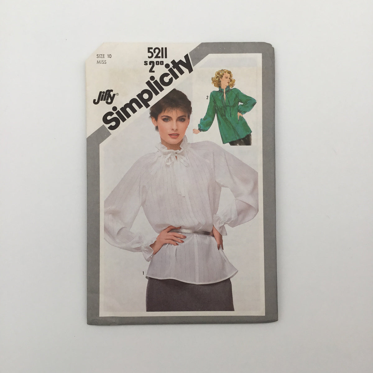 Simplicity 5211 (1981) Top with Sleeve Variations - Vintage Uncut Sewi ...