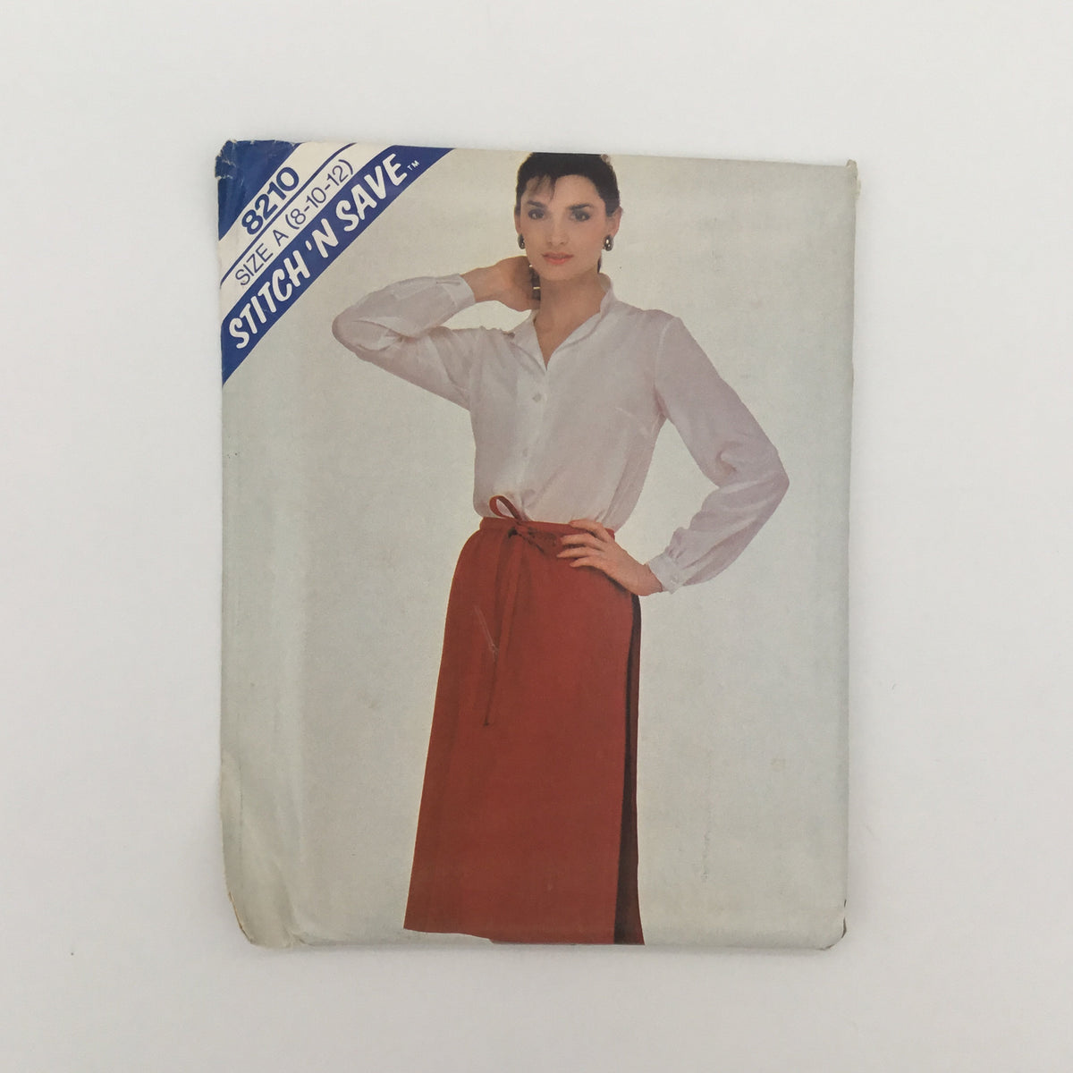 McCall's 8210 (1982) Blouse and Wrap Skirt - Vintage Uncut Sewing Patt ...