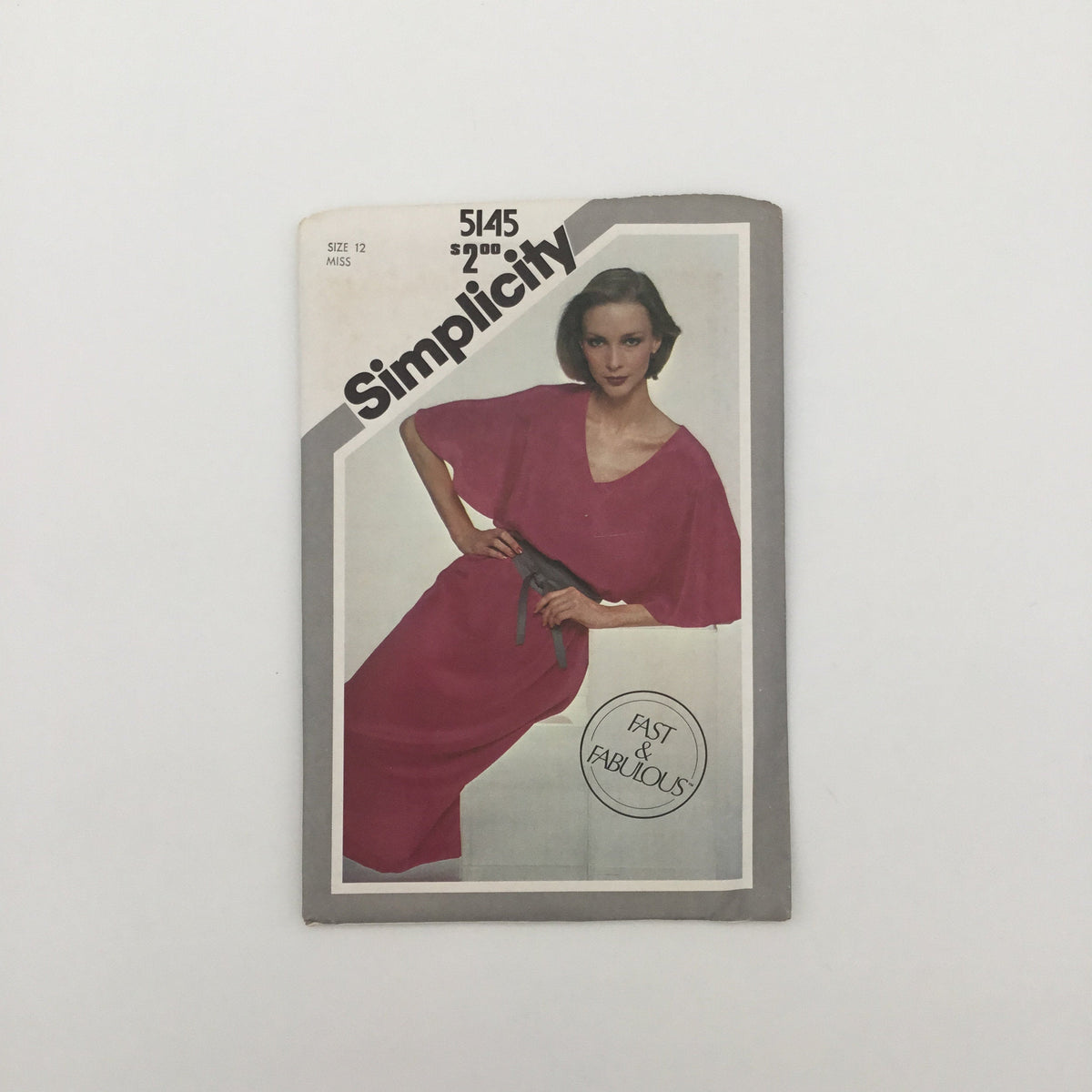 Simplicity 5145 (1981) Dress - Vintage Uncut Sewing Pattern ...