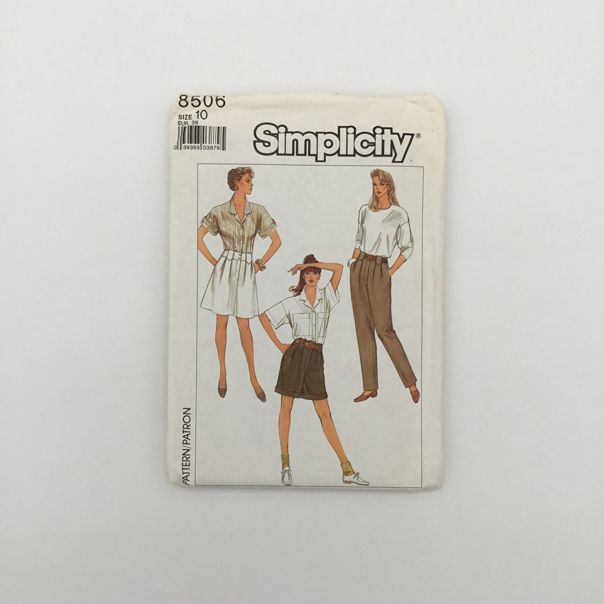 Simplicity 8506 (1988) Pants, Shorts, and Skirt - Vintage Uncut Sewing ...
